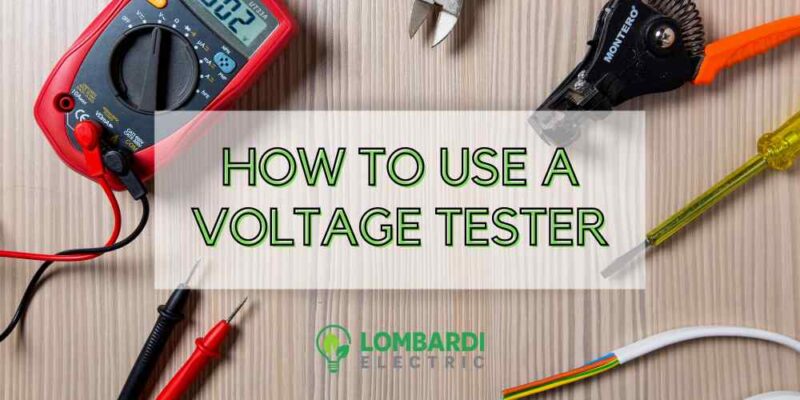 How to Use a Voltage Tester | How to Use an Electric Tester